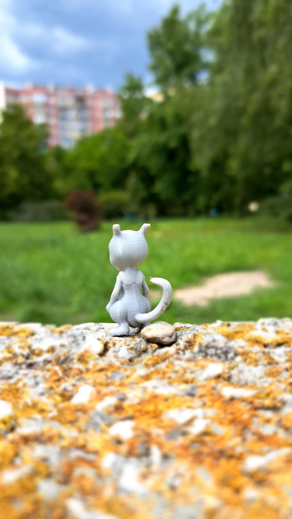 Little Mewtwo-print 30min- keychain Pokemon by Zbanowany MakerWorld ...