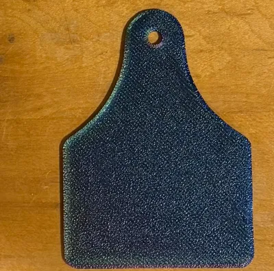 Ear Tag Shape for Keychains or Earrings by ...