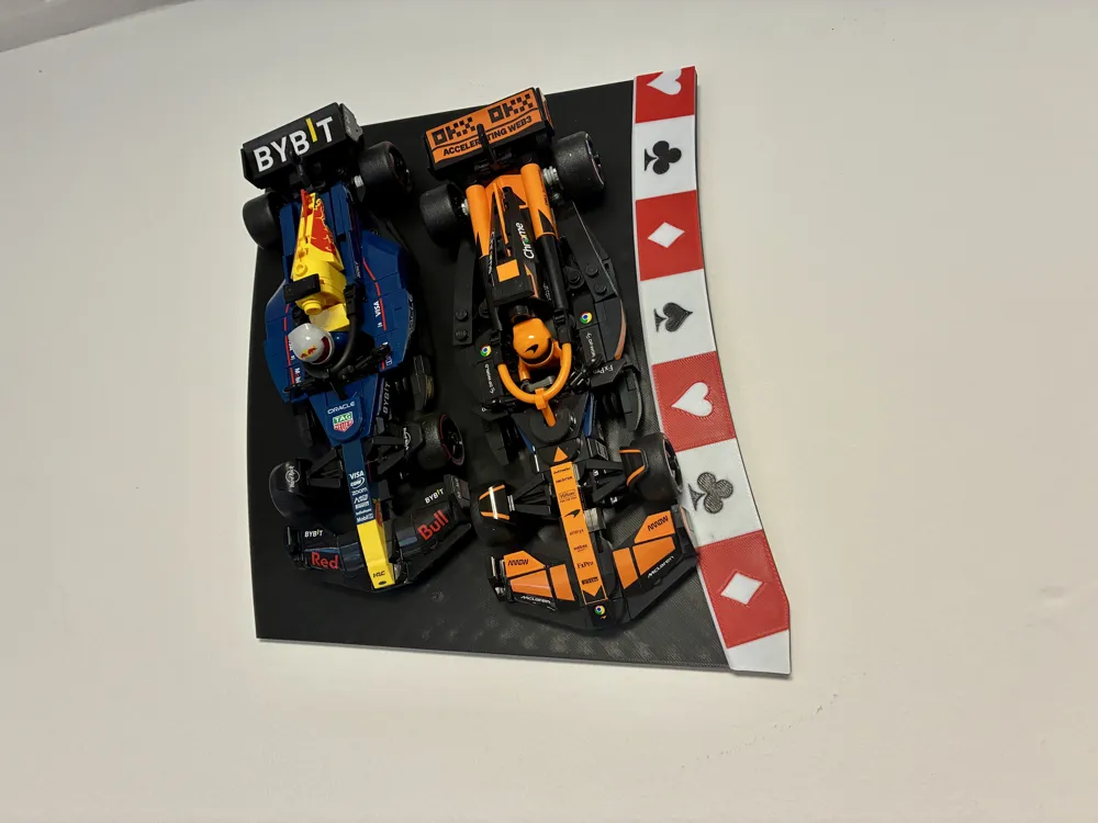 F1 VEGAS Speed Champions Overtake Wall &Desk Mount - Free 3D Print ...