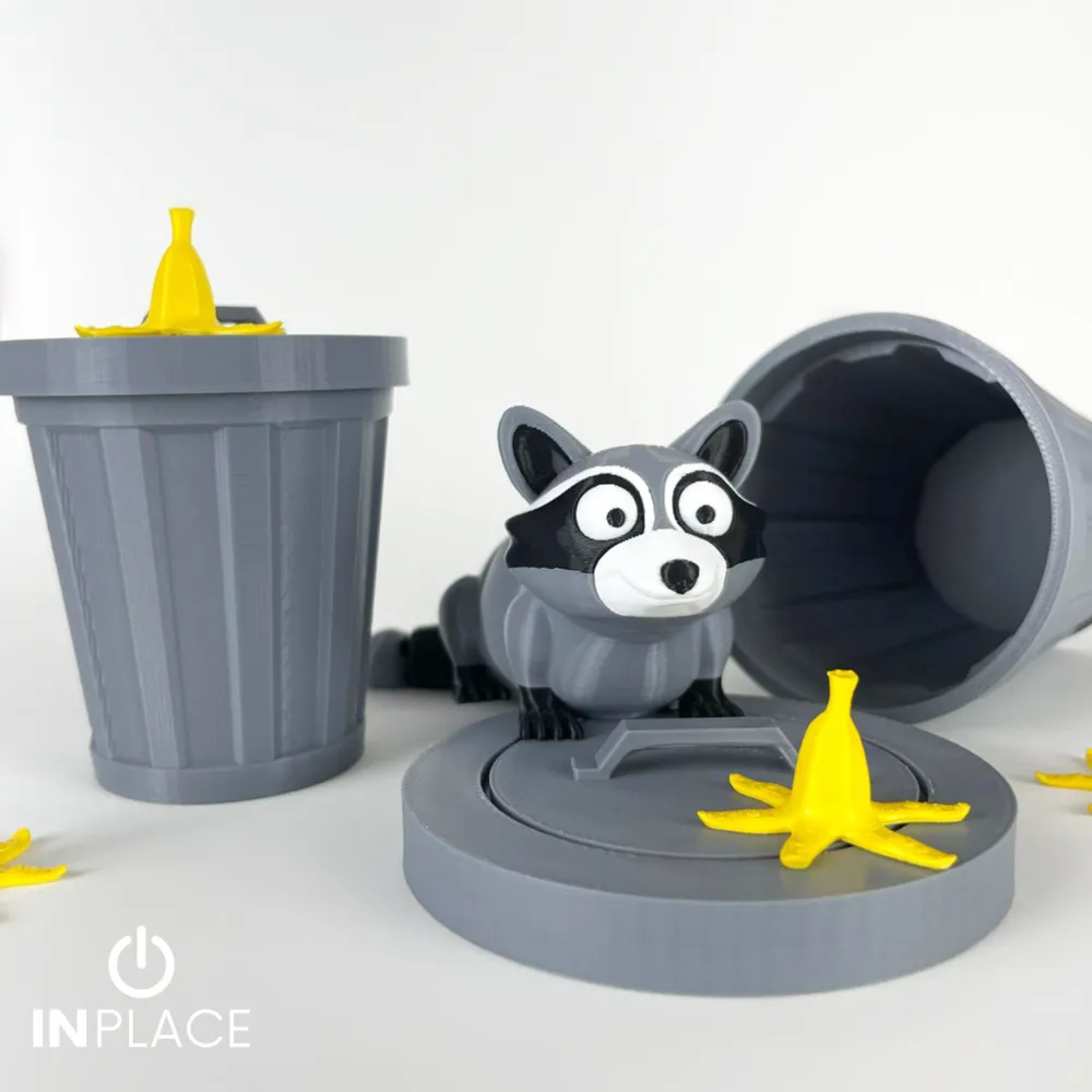 Cute Raccoon Articulated - Free 3D Print Model - MakerWorld