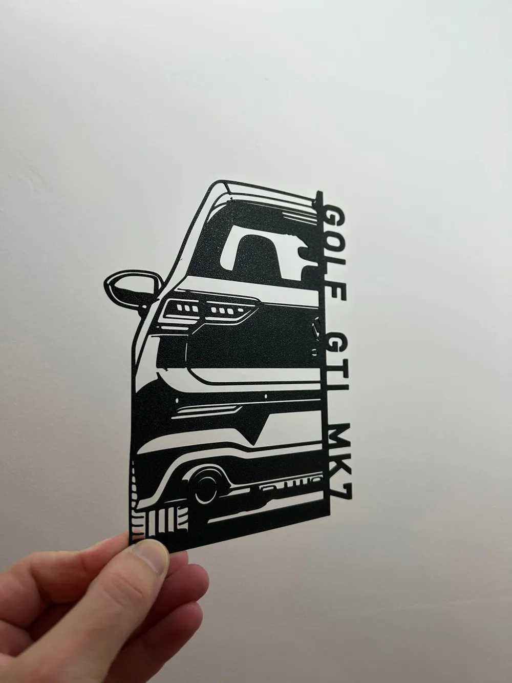 GOLF GTI MK7 sans AMS - décoration murale - Modèle d'Impression 3D ...