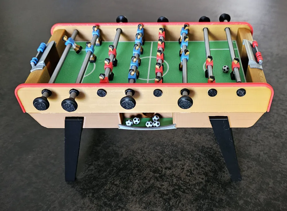 Foosball - Baby foot - Table football/soccer by F3D - MakerWorld