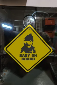 Baby on Board boy window sign by Bromigo77 - MakerWorld