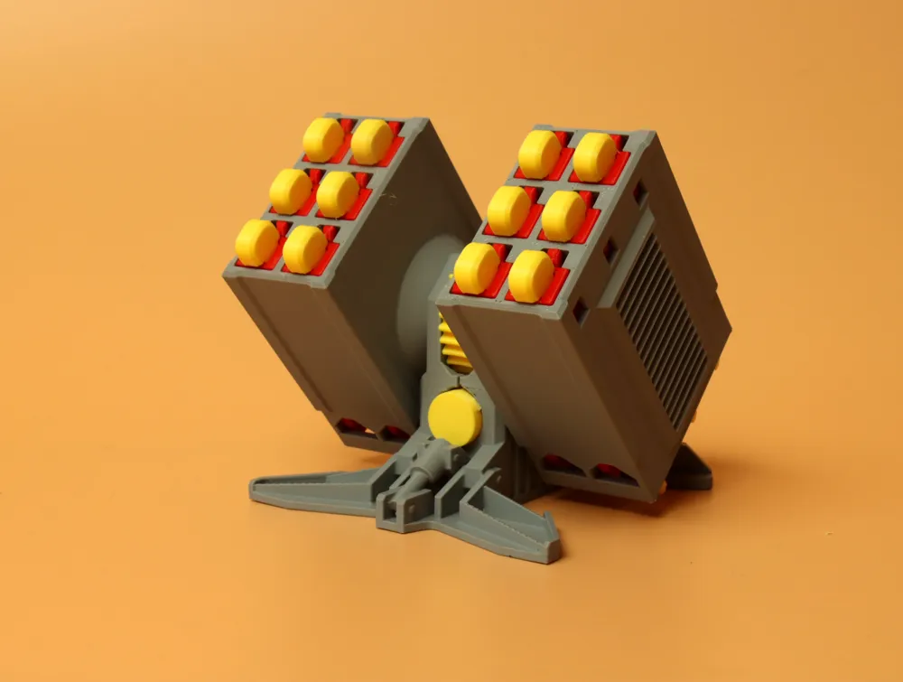 MISSILE TURRET TOY by printchallenge MakerWorld: Download Free 3D Models
