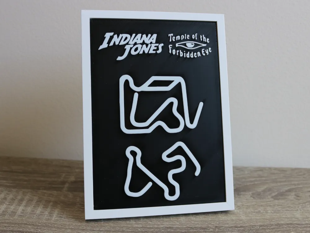 Indiana Jones Ride Track Decoration Disneyland by Monchy_Bois - MakerWorld