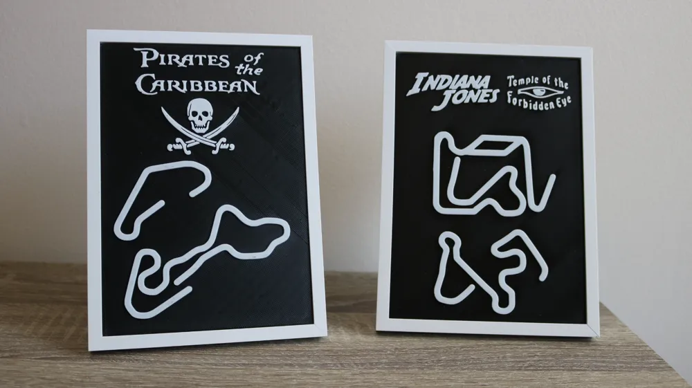 Indiana Jones Ride Track Decoration Disneyland by Monchy_Bois - MakerWorld