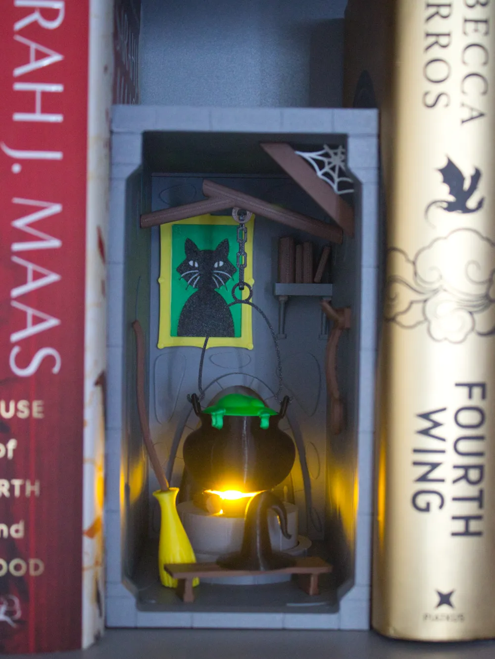Witch Lair (Book Nook) - Free 3D Print Model - MakerWorld