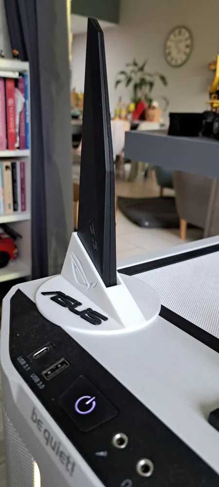Asus WiFi Antenna Holder - Free 3D Print Model - MakerWorld
