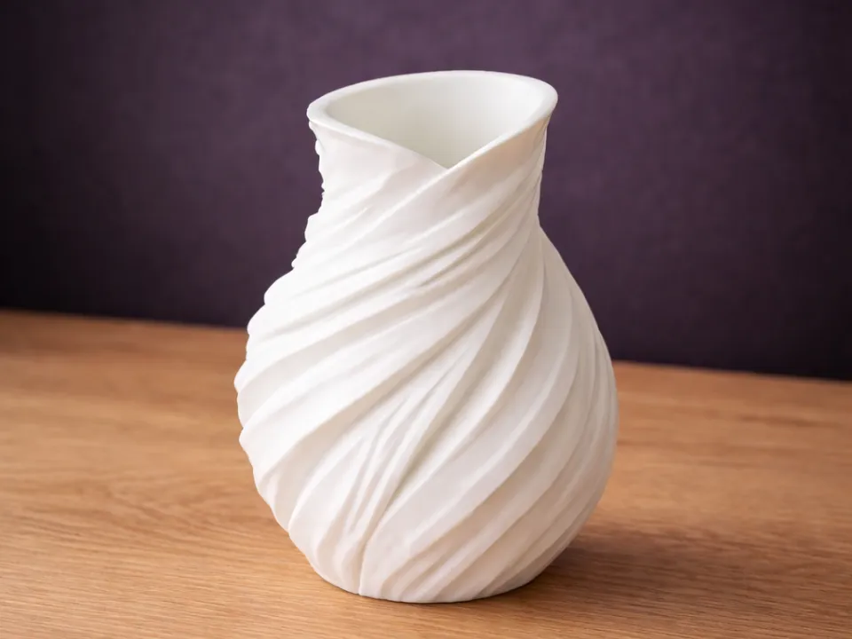 Twist Flow Vase - Free 3D Print Model - MakerWorld