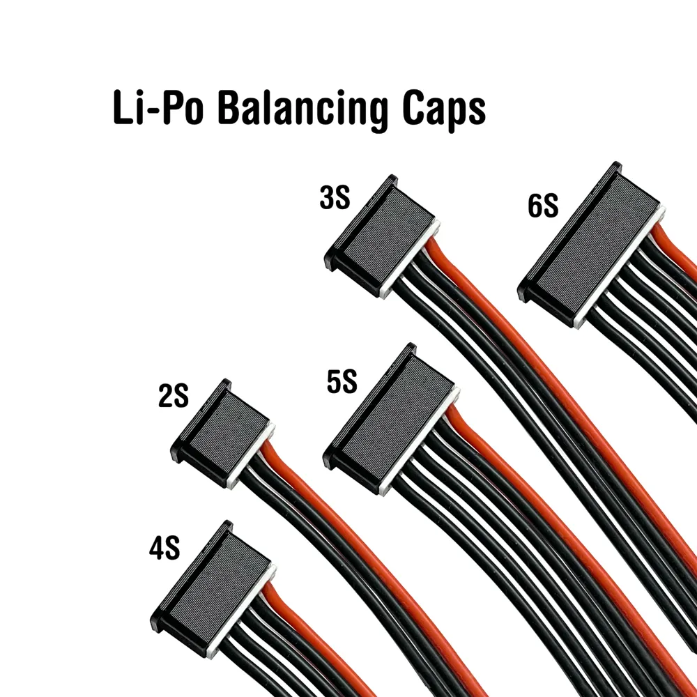 Lipo 2-3-4-5-6 S Balancing Caps - Free 3D Print Model - MakerWorld