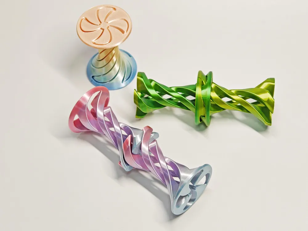 Repetitive Spiral Fidget Toy TD1 Fan by ZQ Space MakerWorld: Download ...
