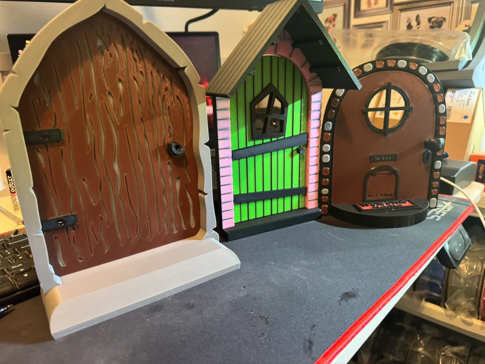 Fairy Doors, Troll Doors - Free 3D Print Model - MakerWorld