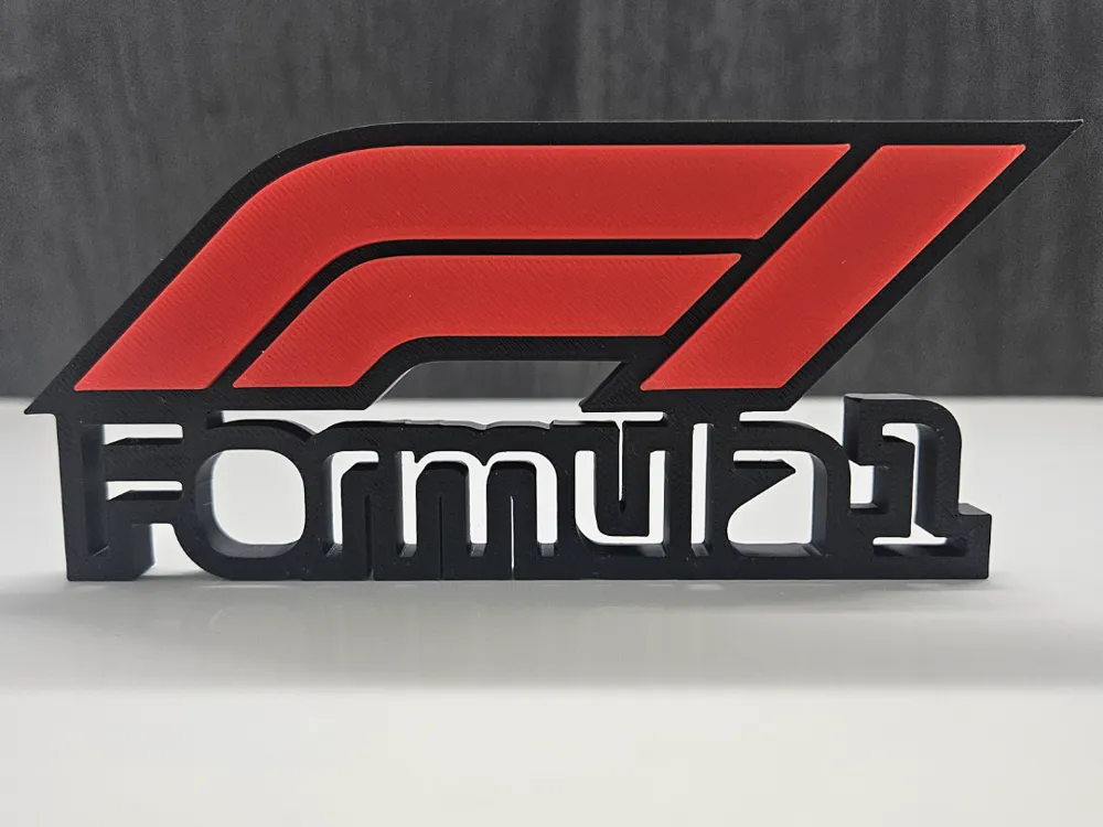 Formula 1 Logo by DimensionX3D MakerWorld: Download Free 3D Models