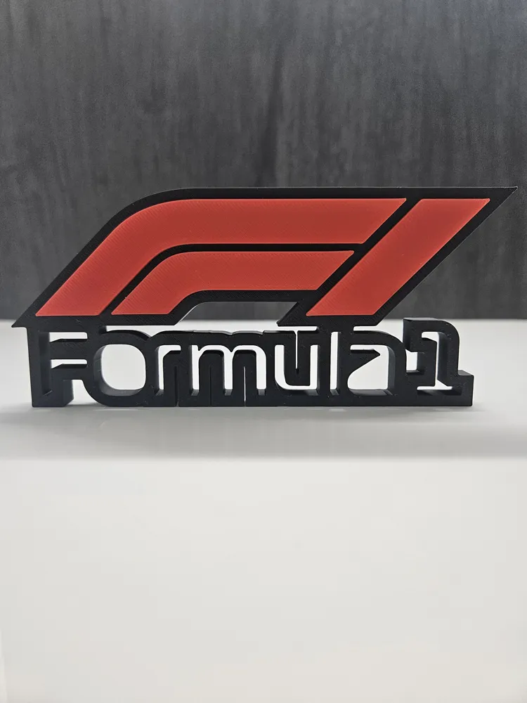 Formula 1 Logo - Free 3D Print Model - MakerWorld