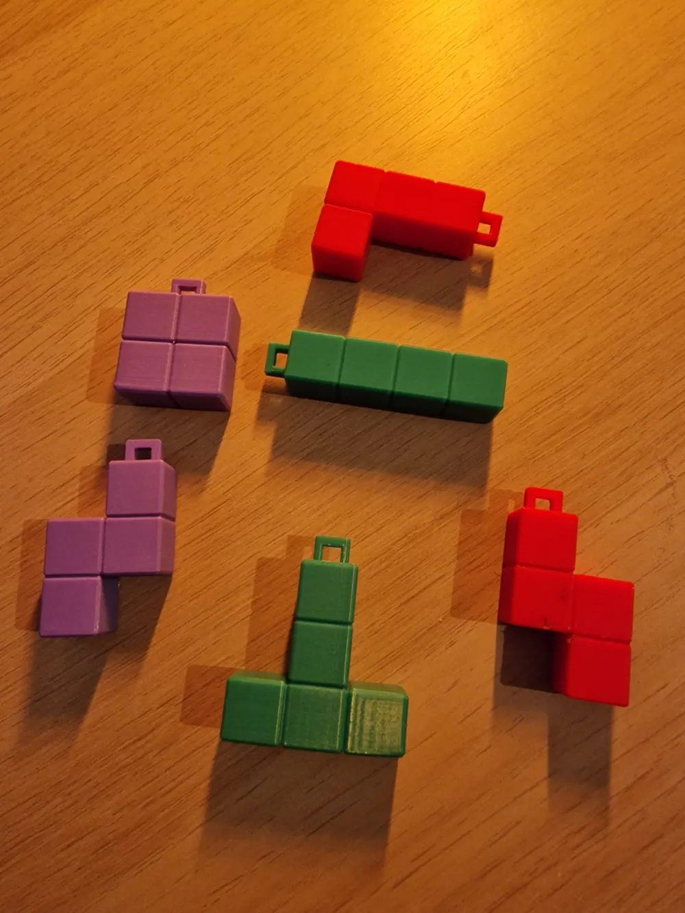 Tetris Keychain by NickR1983 - MakerWorld