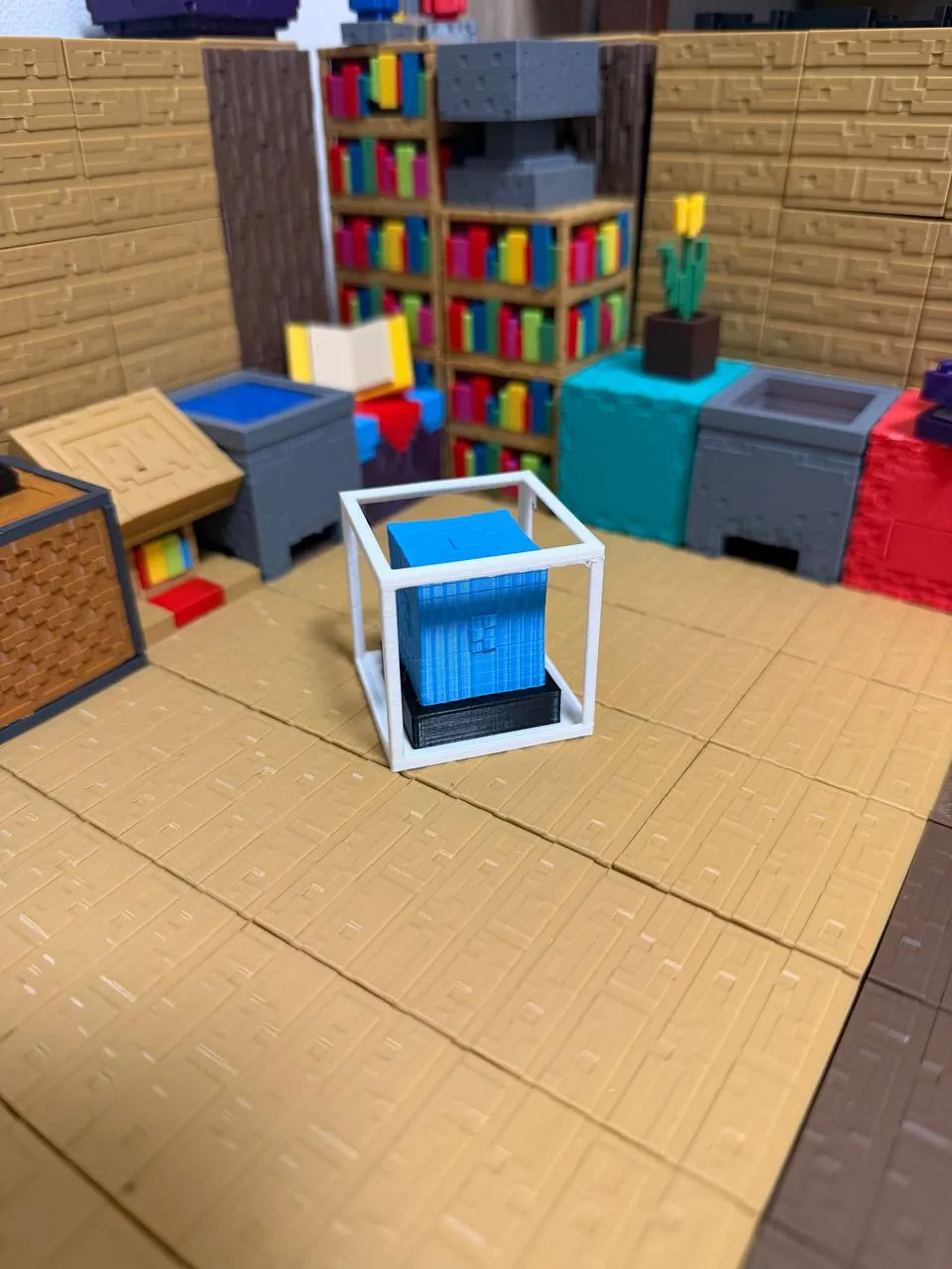 Minecraft Beacon NO AMS EASY PRINT by PorovozBoris MakerWorld: Download ...