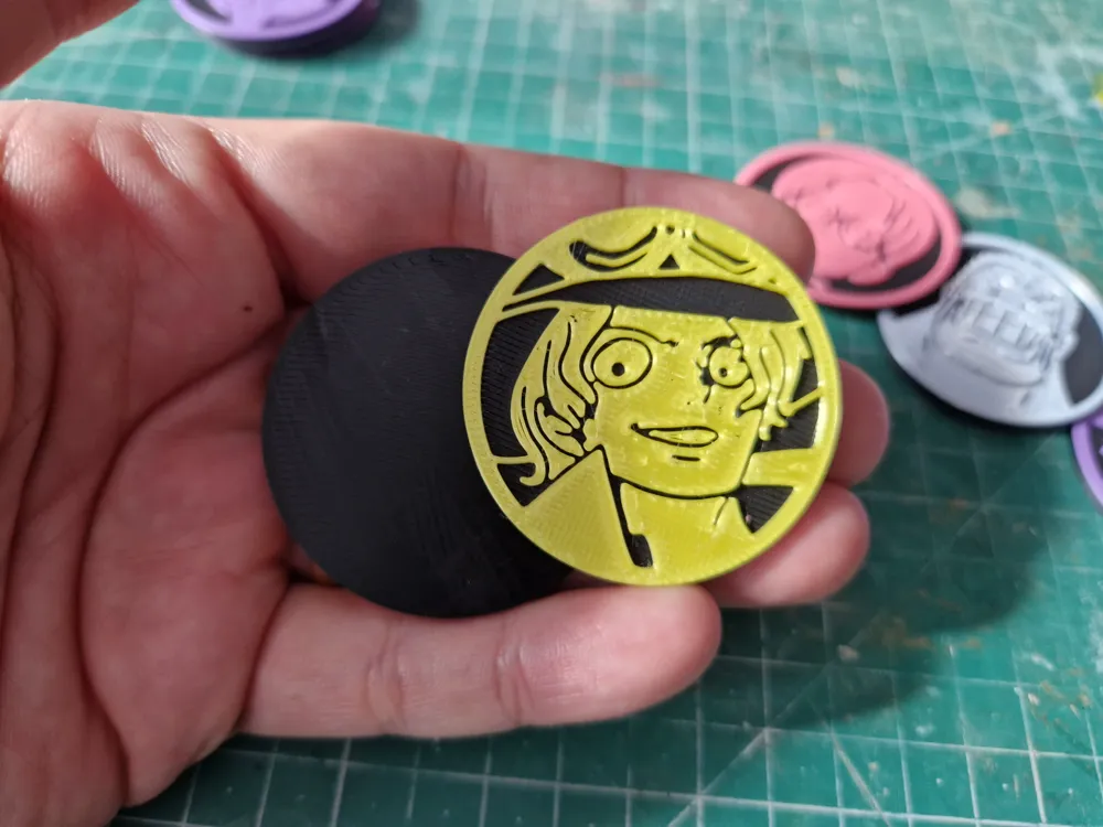 Sabo (One Piece collectible coin) by Kryator MakerWorld: Download Free ...