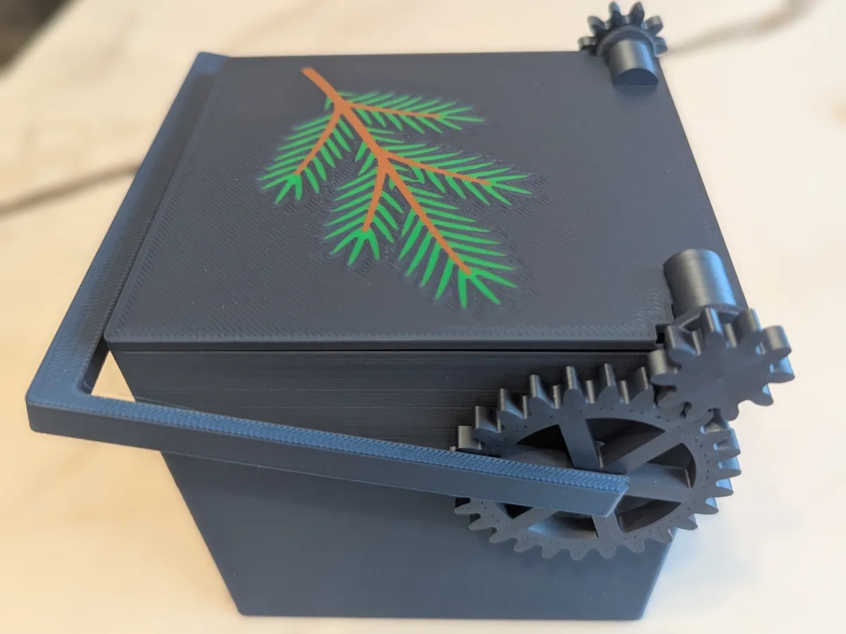 Mechanical box - Free 3D Print Model - MakerWorld