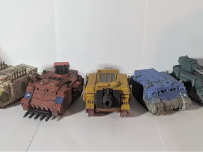 Modular Hippo Tanks - Free 3D Print Model - MakerWorld