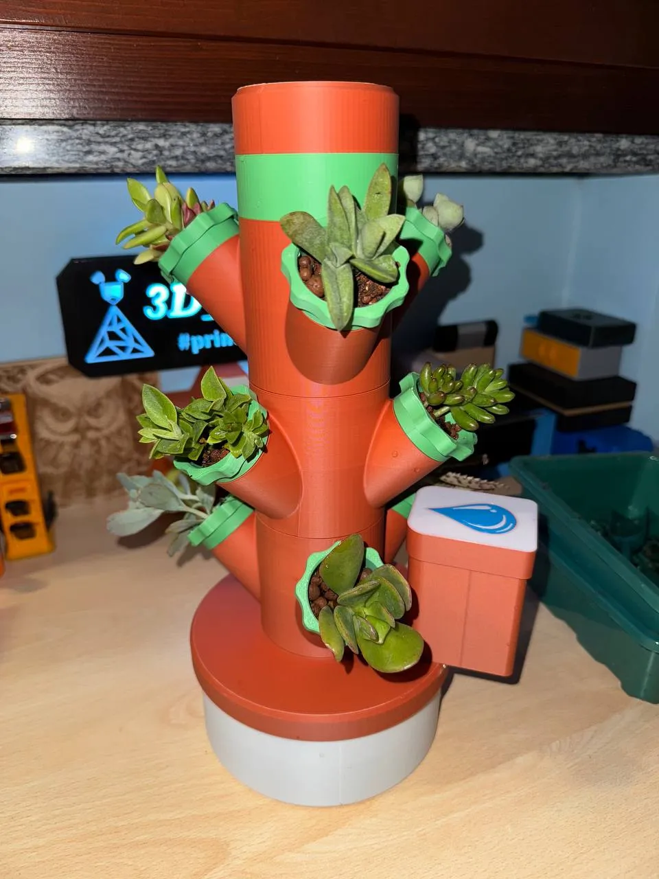 MINI Hydroponic system [ADDITIONAL PARTS] by 3d_printall MakerWorld ...