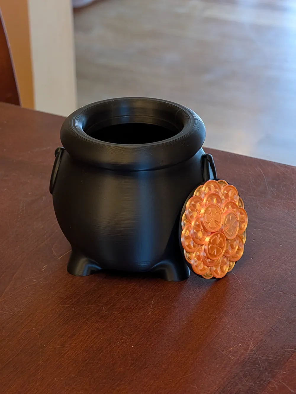 Cute Leprechaun Pot of Gold / Cauldron Candy Dish by lokiparts ...