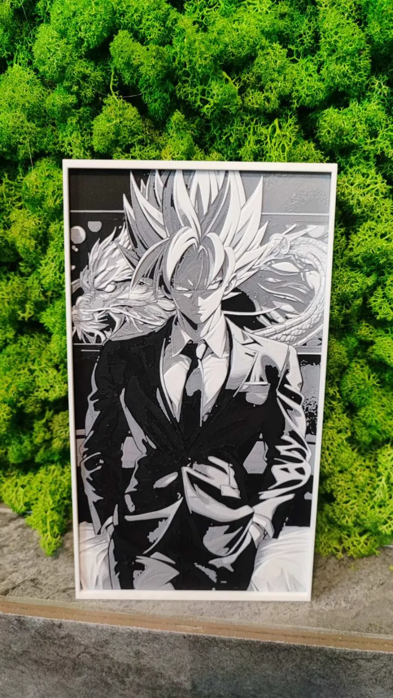 Stylish Saiyan by Garuda3D - MakerWorld