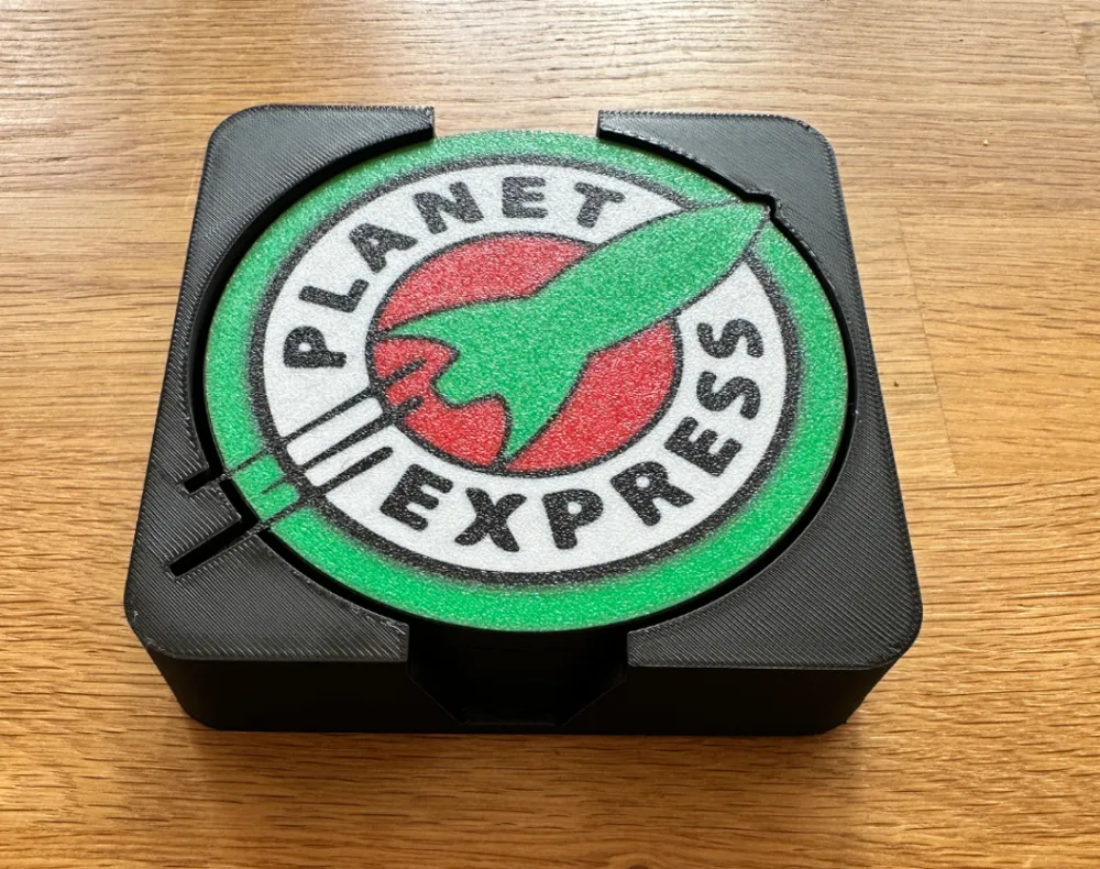 Holder for Planet Express Coasters by HAL2001 - MakerWorld