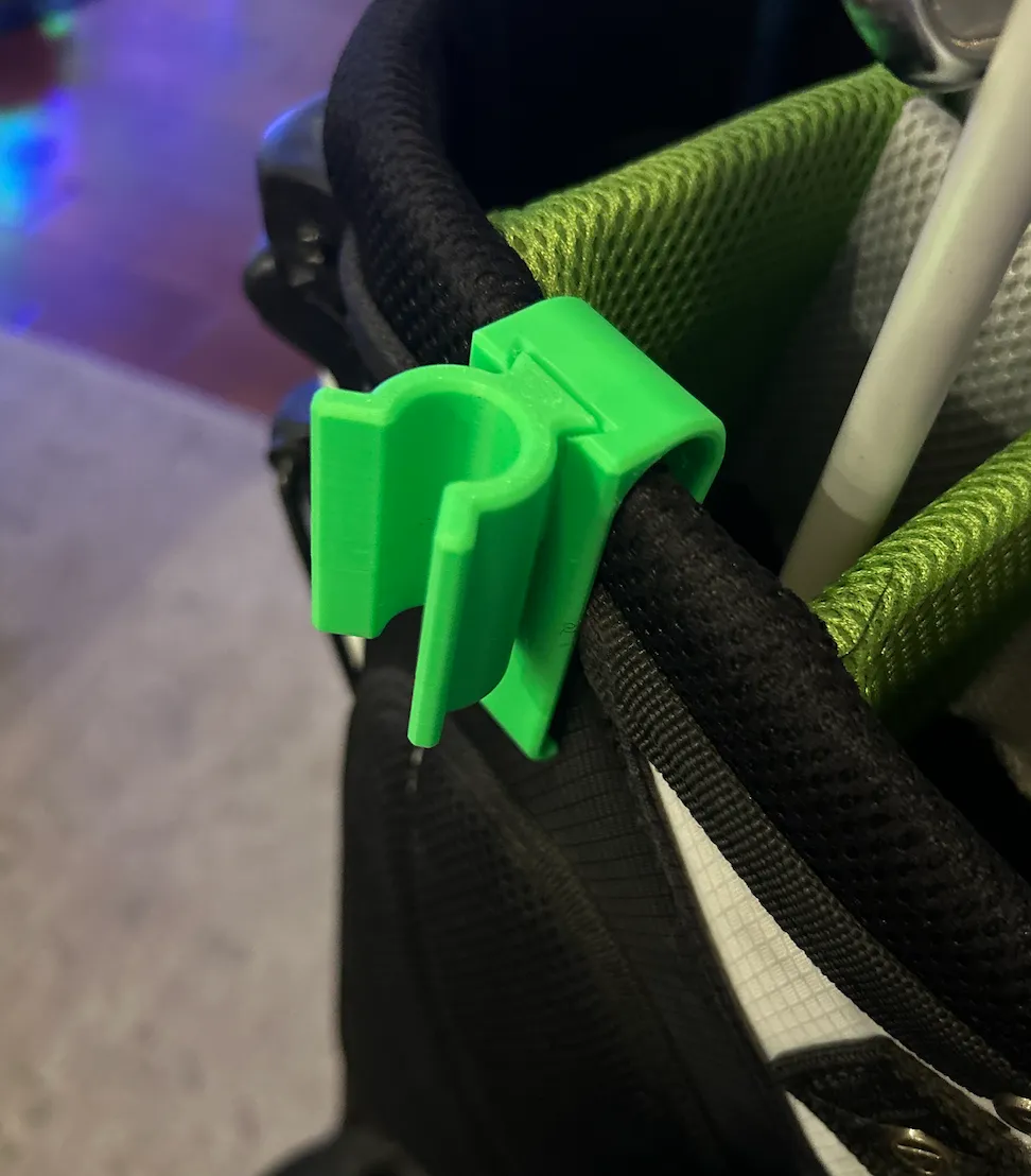 putter holder clip for golf bag by saltyboy22 - MakerWorld