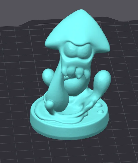 Inkling Squid Amiibo scan by lukas.vavra - MakerWorld