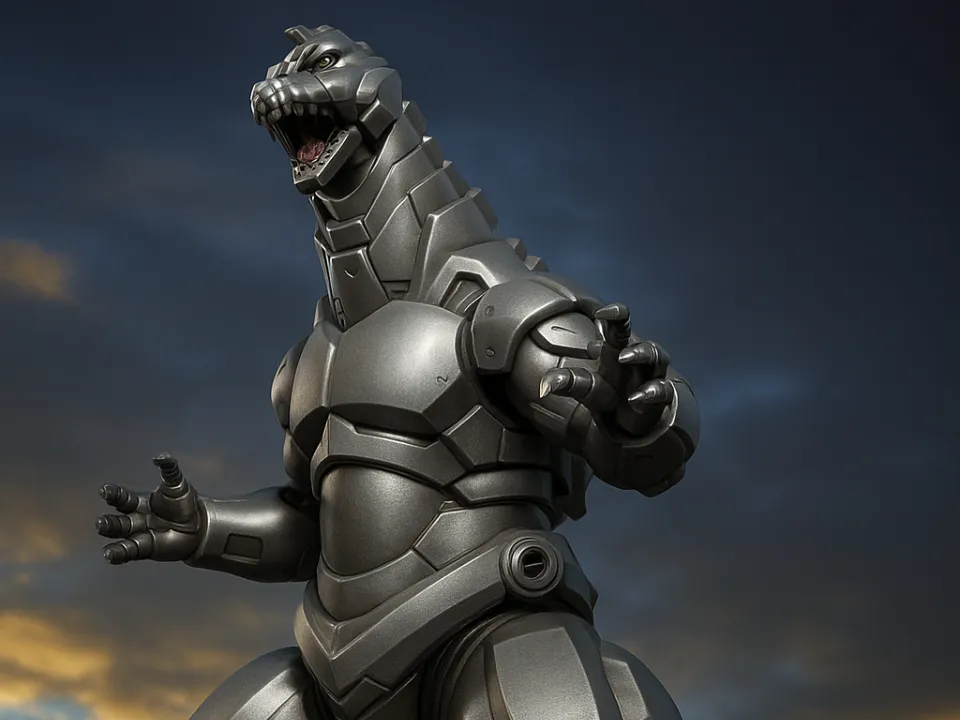 Mecha godzilla v2 of Godzilla vs Mecha Godzilla - Free 3D Print Model ...