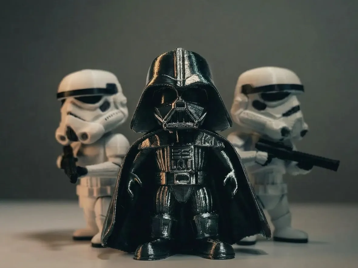 NEU Darth Vader - Mini-Actionfigur – Kostenloses 3D-Druckmodell ...