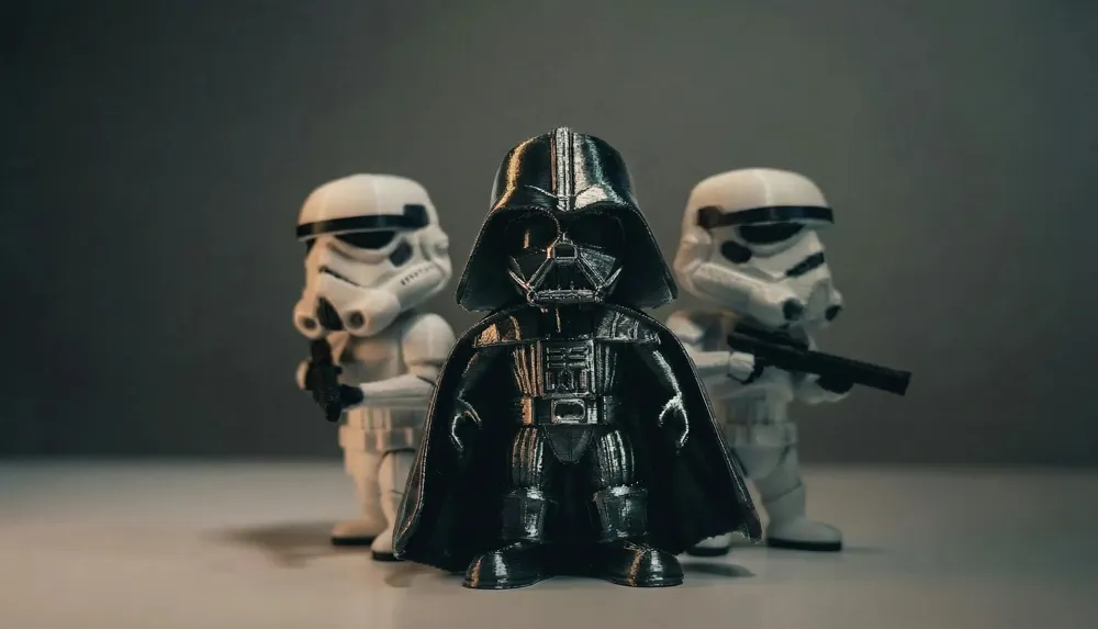 NEW Darth Vader - Mini Action Figure - Free 3D Print Model - MakerWorld