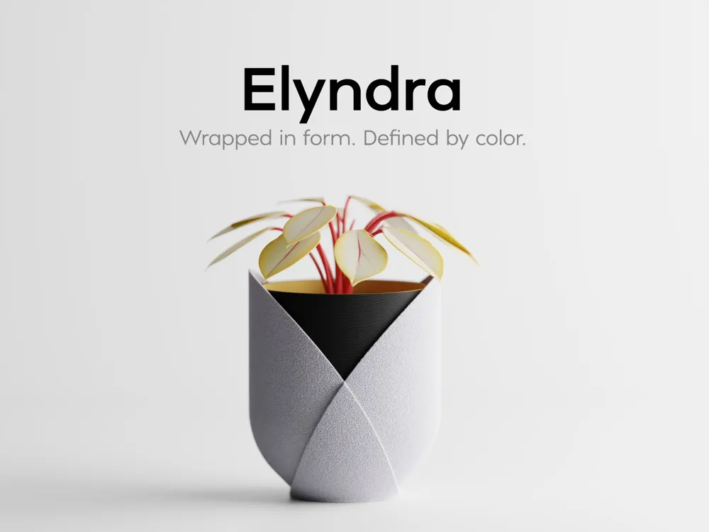 Elyndra – Wrapped in form. Defined by color. - Free 3D Print Model ...