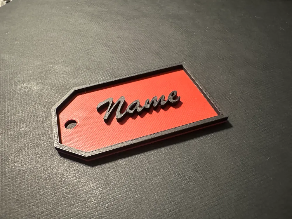Christmas Gift Tag - Free 3D Print Model - MakerWorld