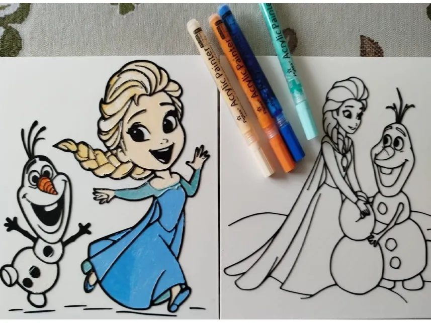 Frozen picture - Free 3D Print Model - MakerWorld