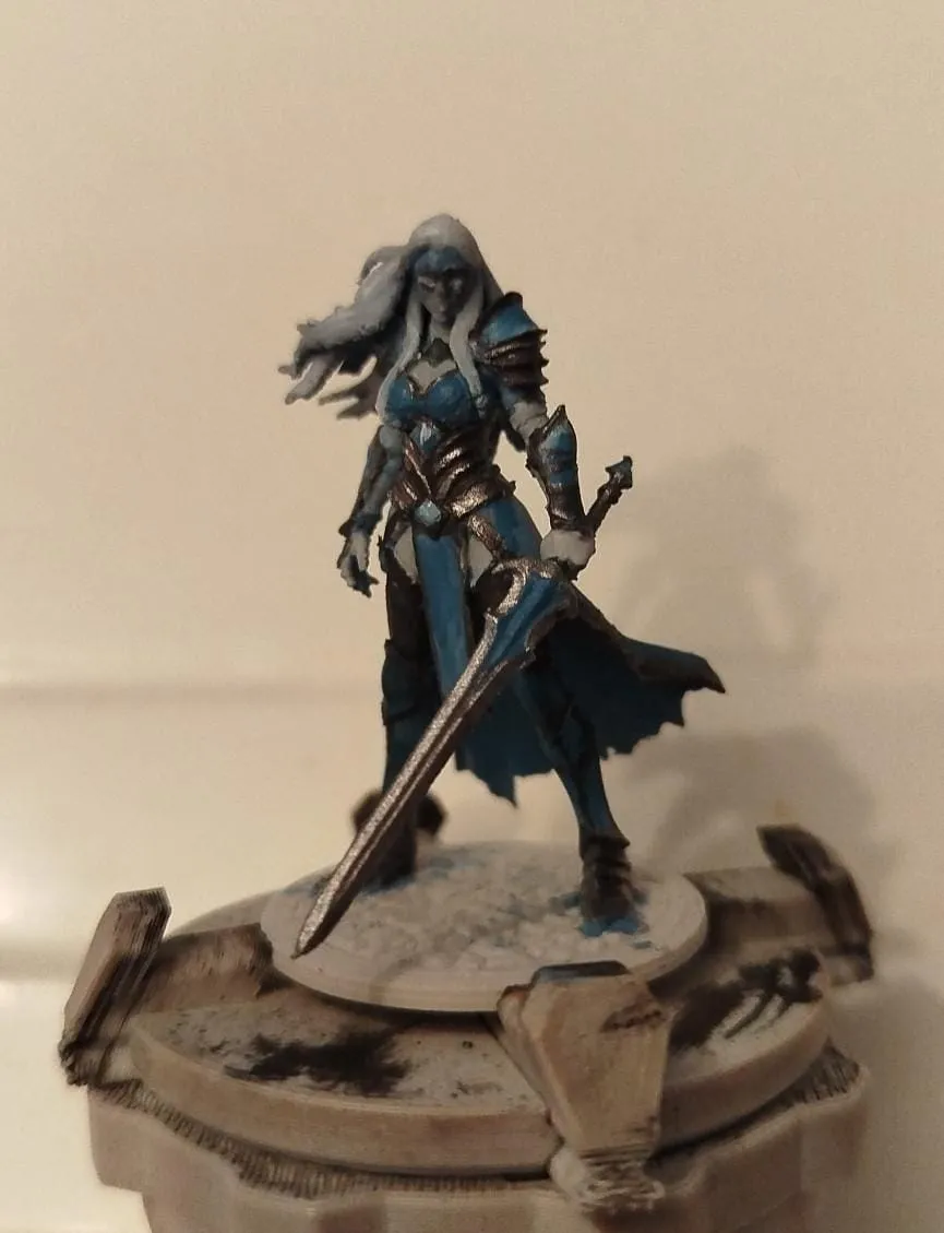 Paladin Goliath/Human Miniature D&D (40mm) by sorgioM MakerWorld ...