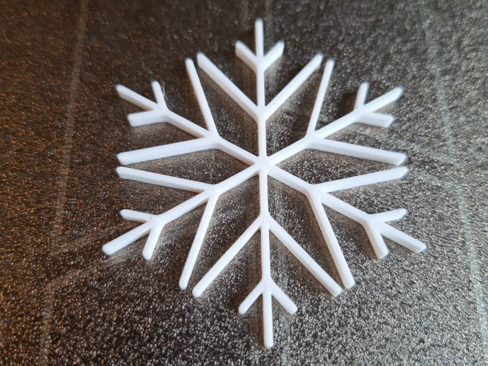 Snowflake - Free 3D Print Model - MakerWorld