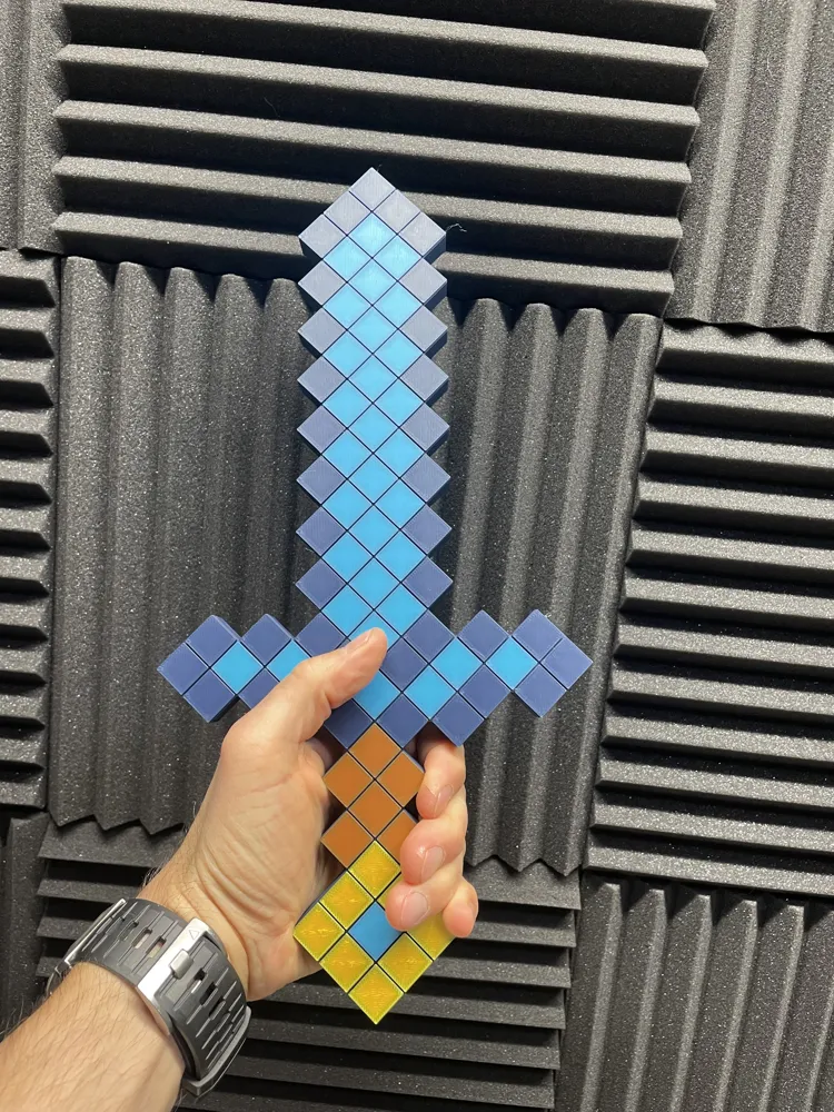 Diamond Sword by Next_Layer_Creations MakerWorld: Download Free 3D Models