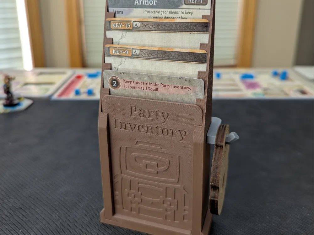 Party Inventory Card Display for Arydia by The Dolmen Duke - MakerWorld