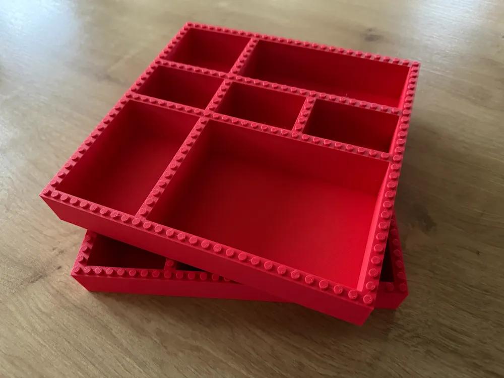 Stackable Brick Sorter 28x28 LegoCompatible by Reefie - MakerWorld