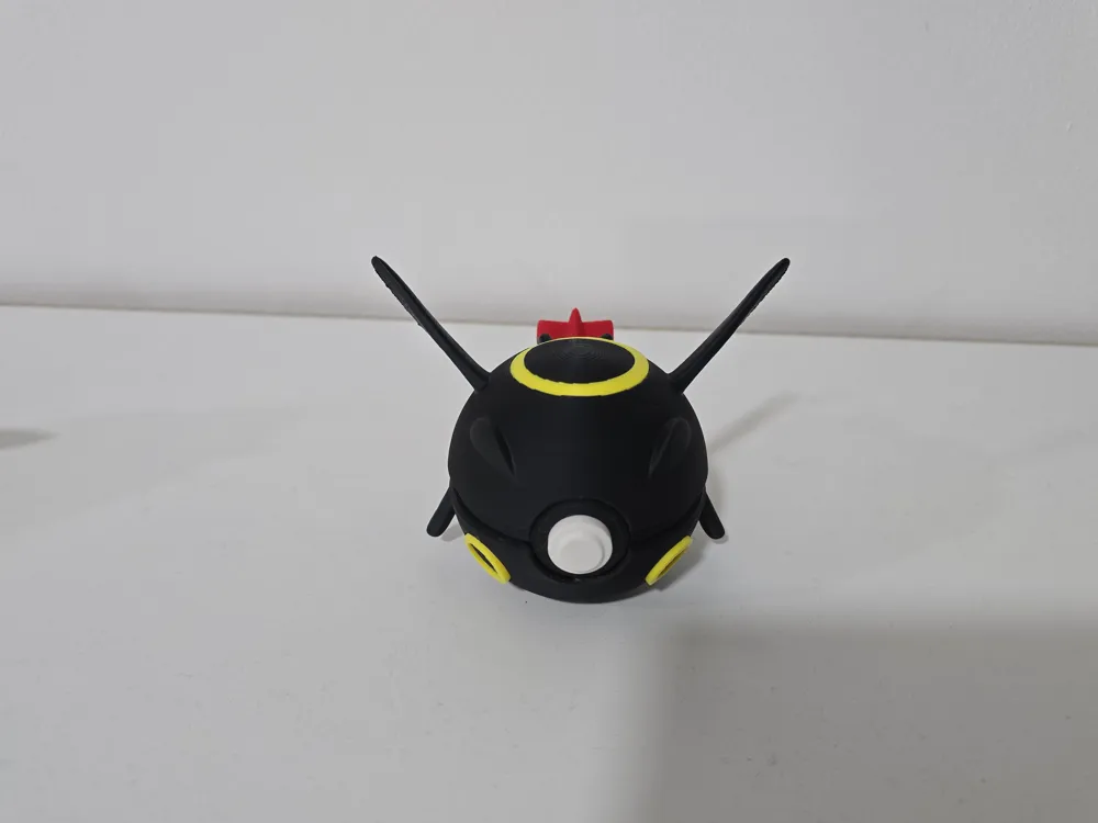#0384 Shiny Rayquaza Pokéball - Multipart - Free 3D Print Model ...