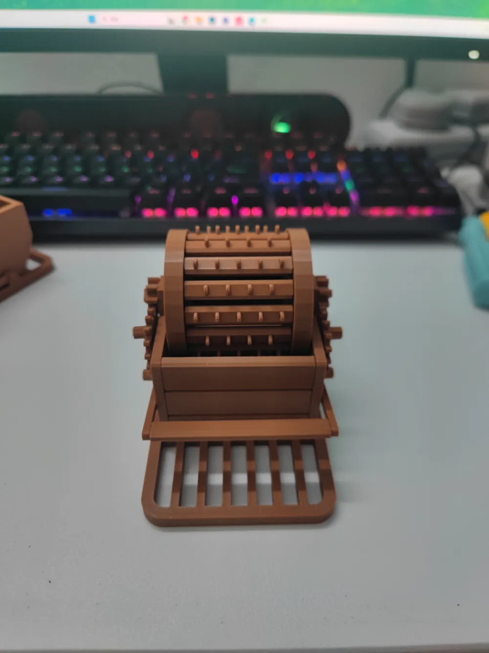 Threshing machine principle machine by SOFUN_ART MakerWorld: Download ...