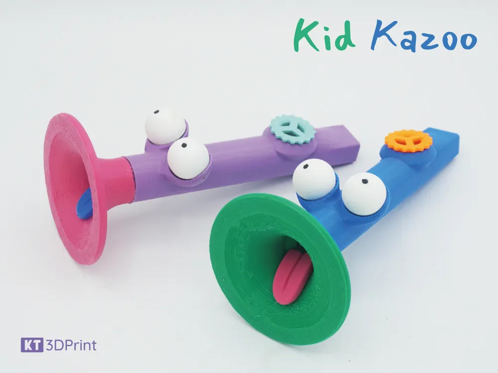 Funny kazoo for Kids by KT3DPrint MakerWorld: Download Free 3D Models