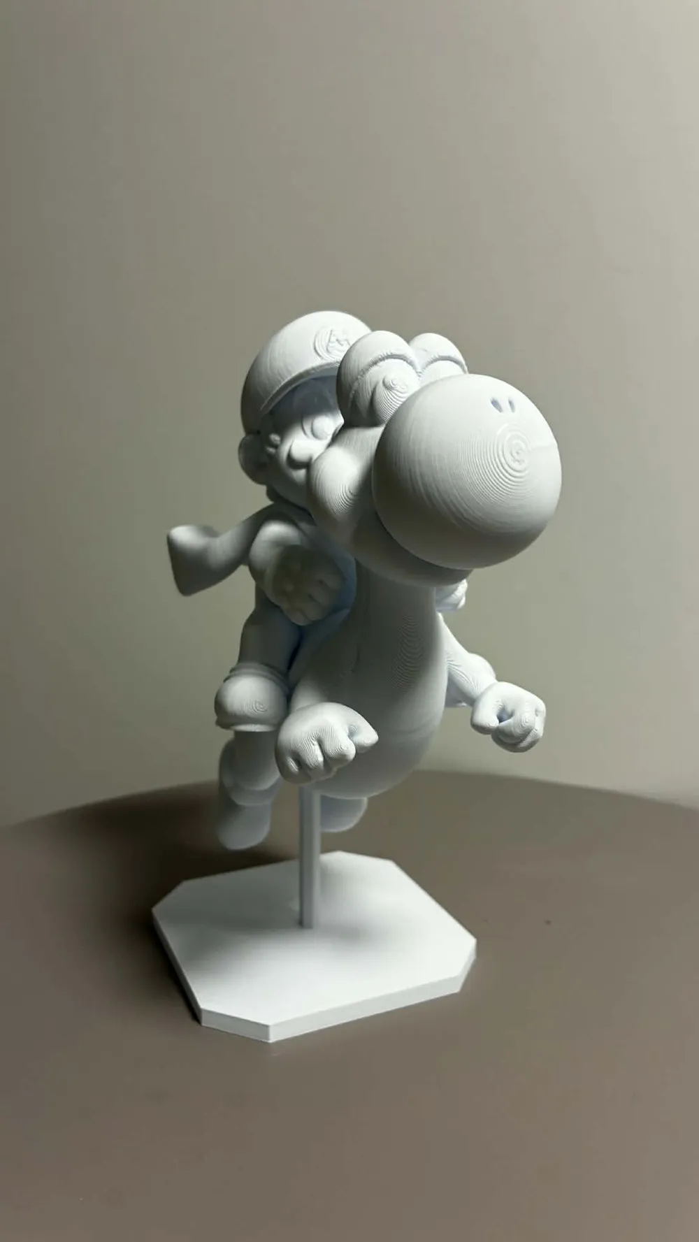 SNES Super Mario World Mario com Capa no Yoshi - Modelo gratuito para ...