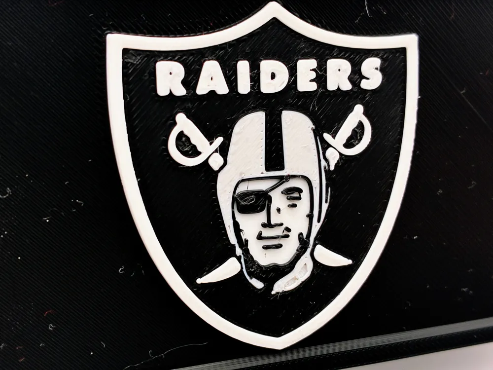 Lid - Las Vegas Raiders inspired toolbox desk pen by Mrtk1970 ...
