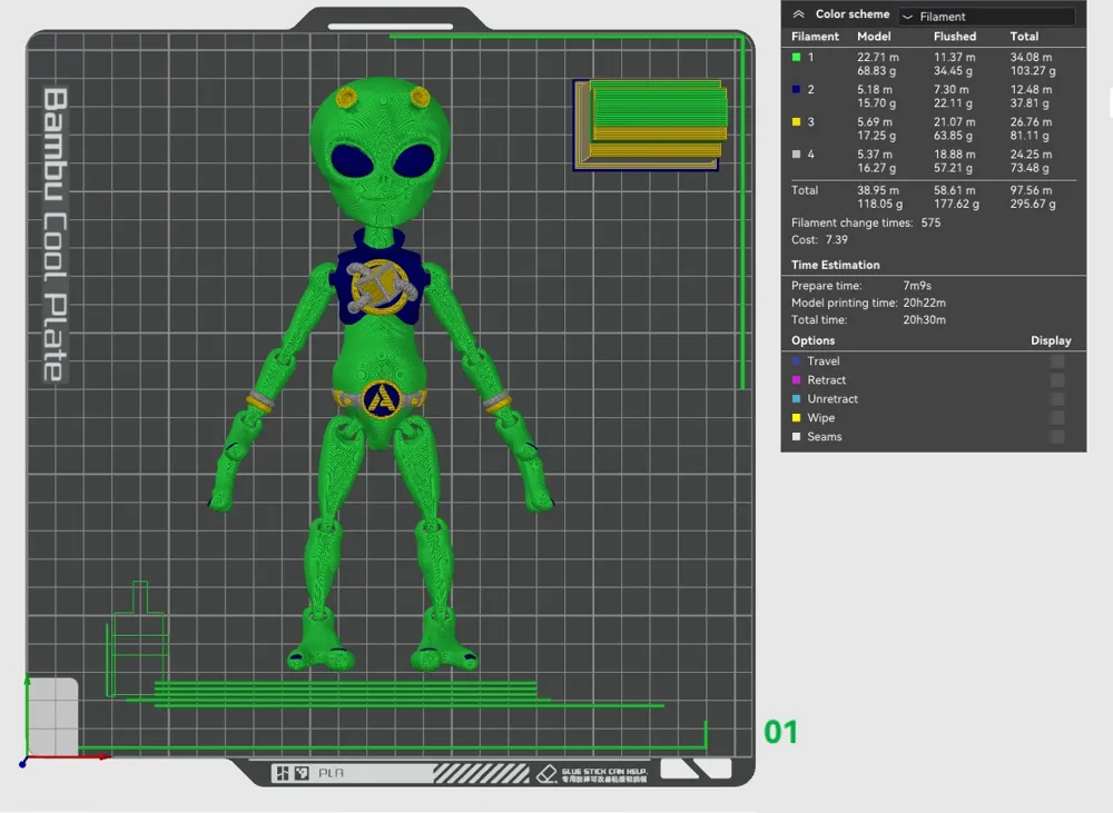 Flexi Factory Anycubic Alien by flexi.factory MakerWorld: Download Free ...