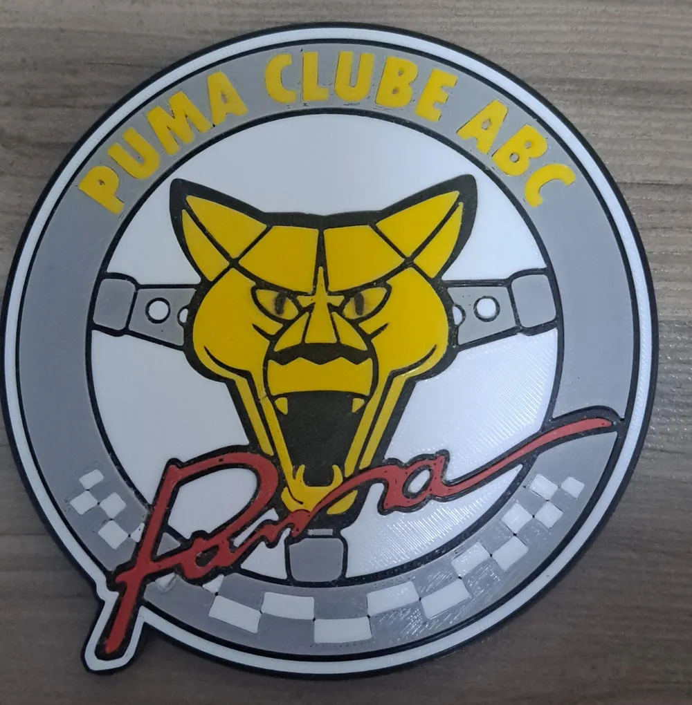 Puma ABC Club 3D Logo by user_2123748963 MakerWorld: Download Free 3D ...