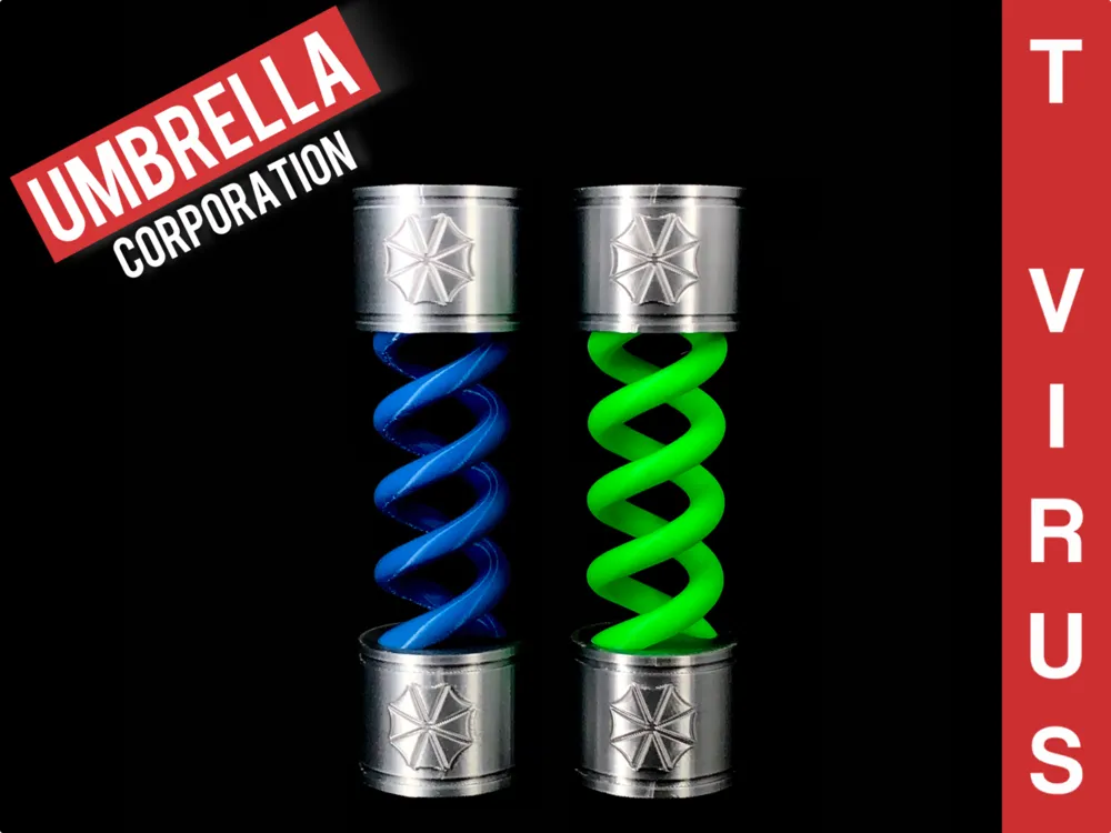 T-VIRUS, UMBRELLA CORPORATION, RESIDENT EVIL - Free 3D Print Model ...