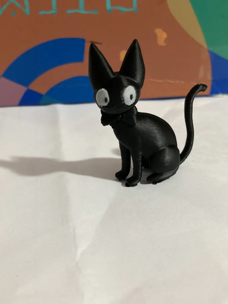 black cat Jiji from Kiki's delivery - Free 3D Print Model - MakerWorld