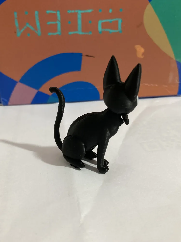 black cat Jiji from Kiki's delivery - Free 3D Print Model - MakerWorld